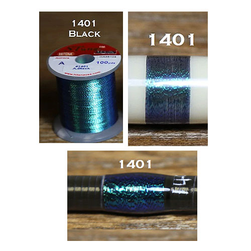 하이테나 STWRAP 로드 래핑 스레드 - 메탈릭 오로라 (HA58104) STWRAP Rod Wrapping Thread ...